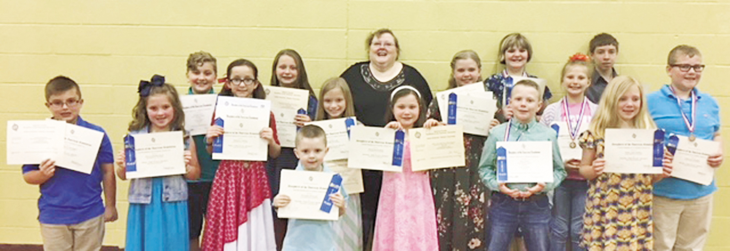 Lincoln County students win 28 National DAR Awards in ‘World War I ...