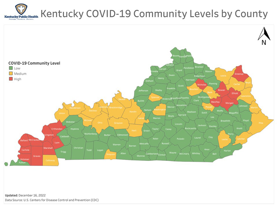 Covid numbers down; flu, RSV up in Kentucky - The Interior Journal ...