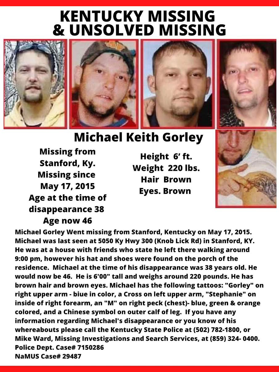 “What if it was your son?” Police say Michael Gorley case remains ...
