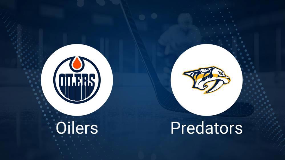 How to Pick the Oilers vs. Predators Game with Odds, Spread, Betting ...