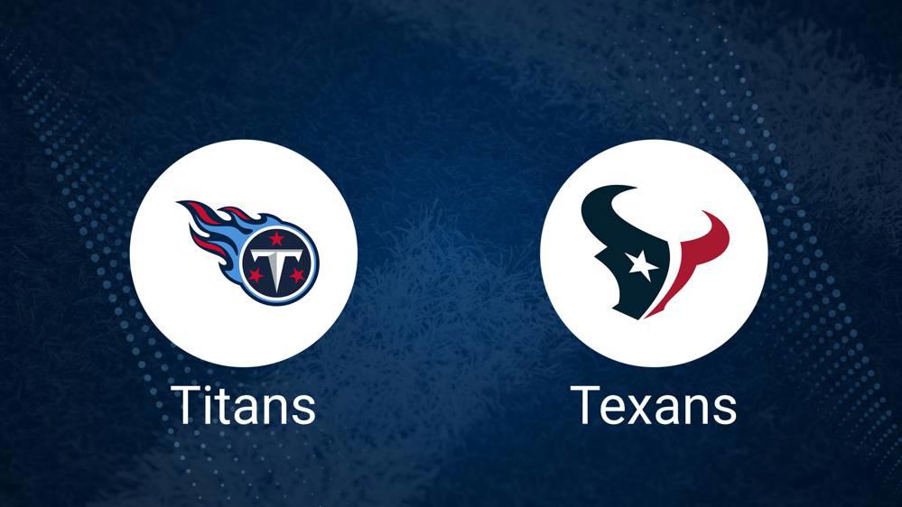 Titans vs. Texans Predictions & Picks: Odds, Moneyline, Spread - Week ... Titans vs. Texans Predictions & Picks: Odds, Moneyline, Spread - Week ...