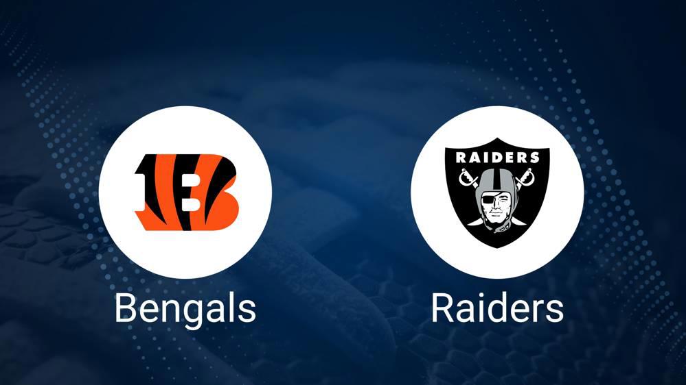 Where to Watch Bengals vs. Raiders on TV or Streaming Live – Nov. 3 ...
